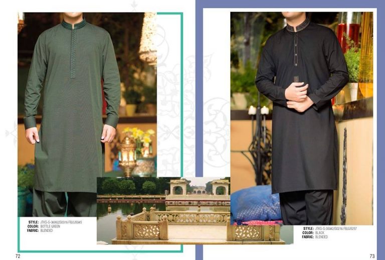 Junaid Jamshed Eid Collection 2016-2017