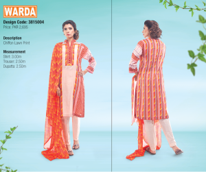 Warda Designer Summer Spring Collection 2015-2016 Catalog with Prices