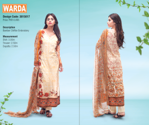 Warda Designer Summer Spring Collection 2015-2016 Catalog with Prices