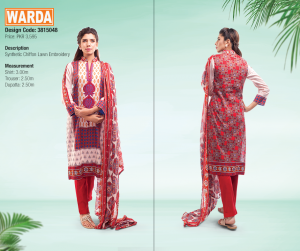 Warda Designer Summer Spring Collection 2015-2016 Catalog with Prices