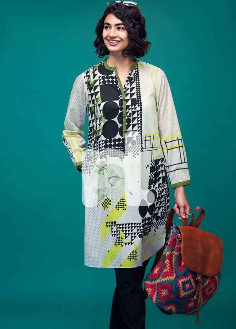 Nishat Lawn 2018 Designs Summer Catalog by Nisha
