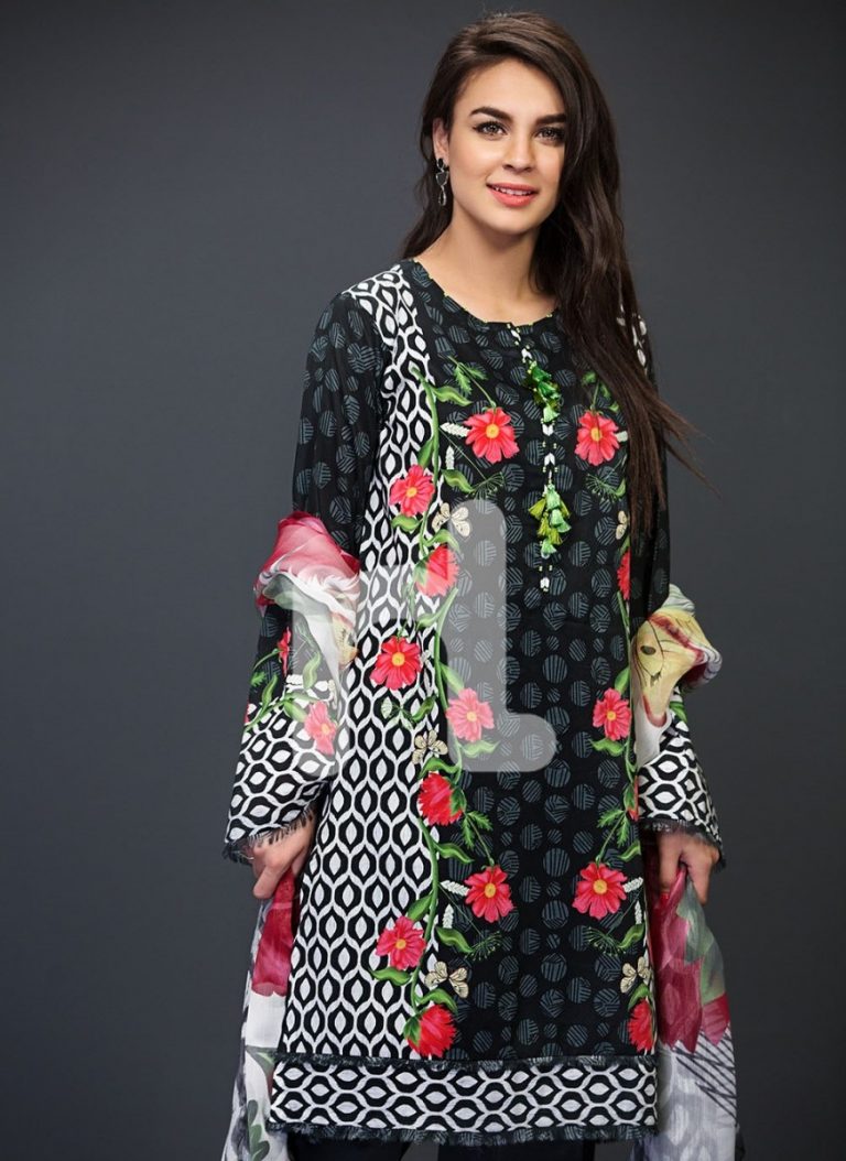 Nishat Lawn 2018 Designs Summer Catalog by Nisha