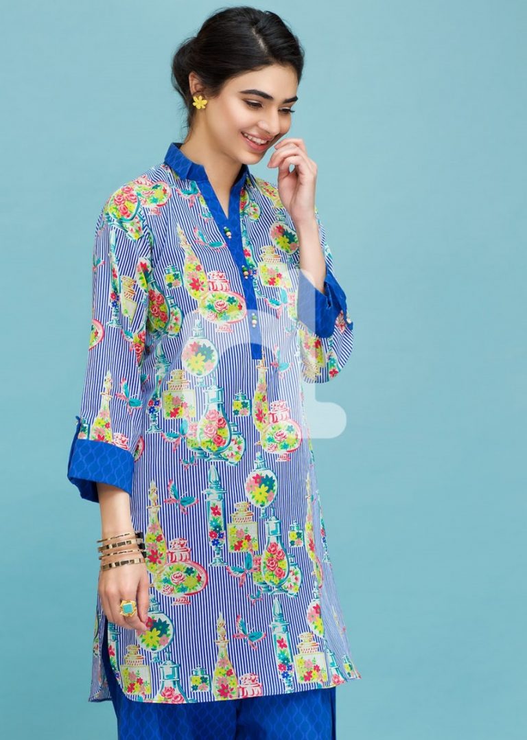 Nishat Lawn 2018 Designs Summer Catalog by Nisha