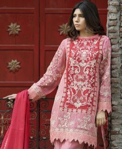 Motifz Eid Collection 2018 with Embroidered Crinkle Chiffon Dresses